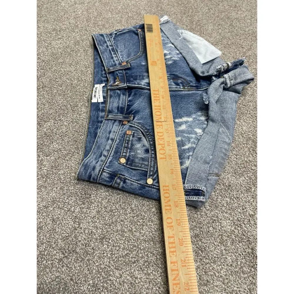 One Teaspoon | Shorts | One Teaspoon Bandits Micro Mini Denim Shorts Sz ...